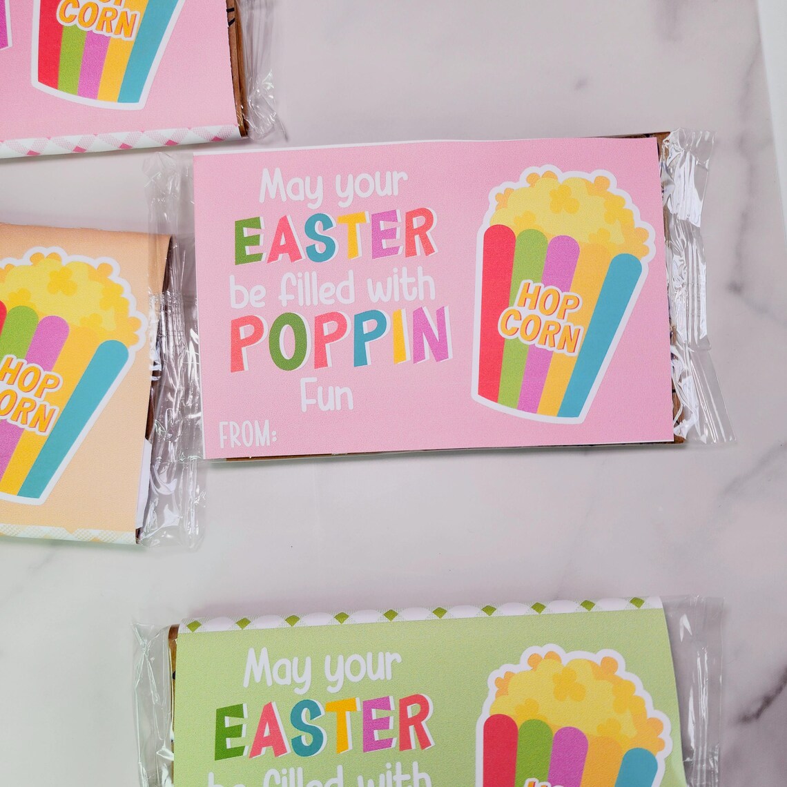 Easter Popcorn Wrapper: Printable Party Favor (instant Download) - Etsy