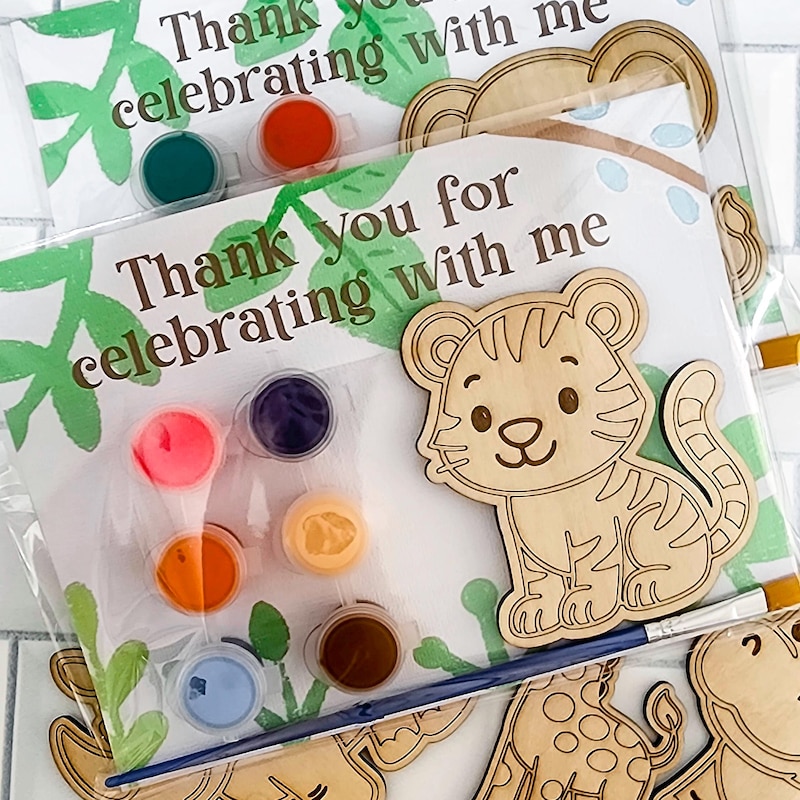 Safari Paint Party Favors - Etsy