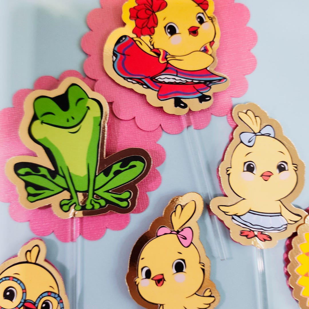 Canticos Cupcake Toppers: Handmade Party Decorations - Etsy