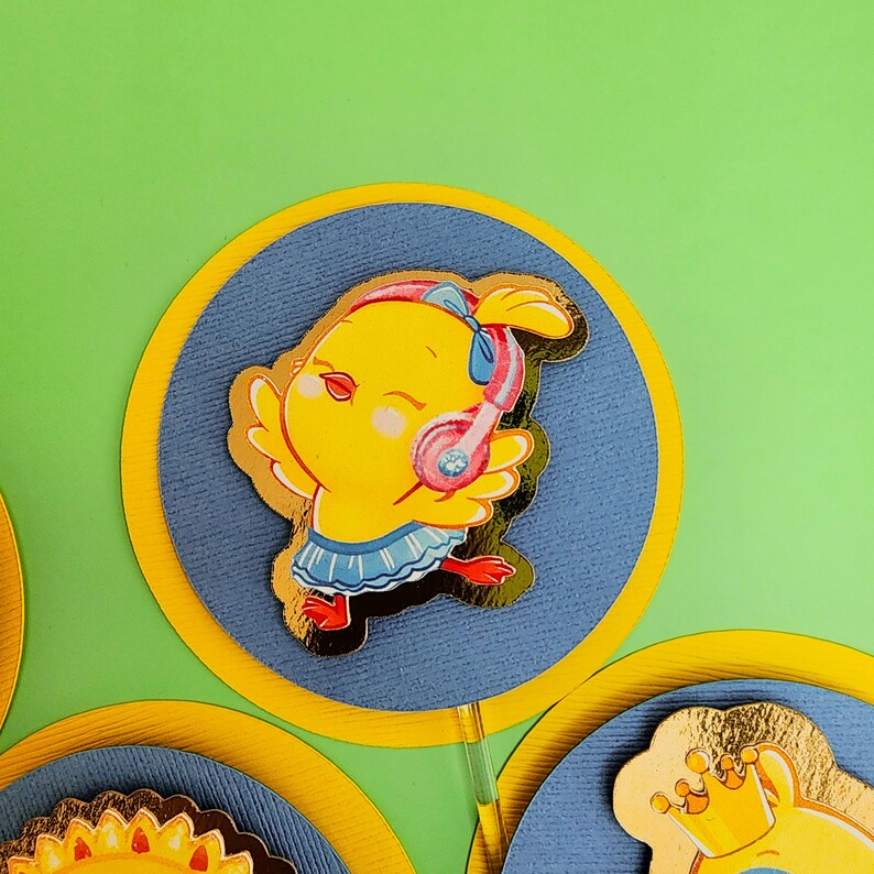 CANTICOS Cupcake Toppers, Party Decorations/ CANTICOS Birthday Party ...