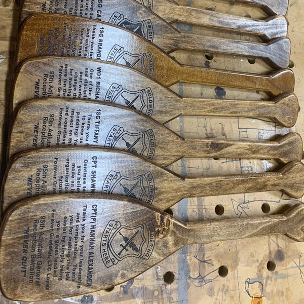 Military Paddle - Etsy