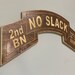 No Slack 2nd BN 327th INF Wood Wall Hanging Cutout - Etsy