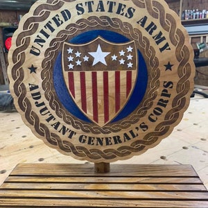 AG Coin Stand Custom Challenge Coin Display With Inscription Plate ...