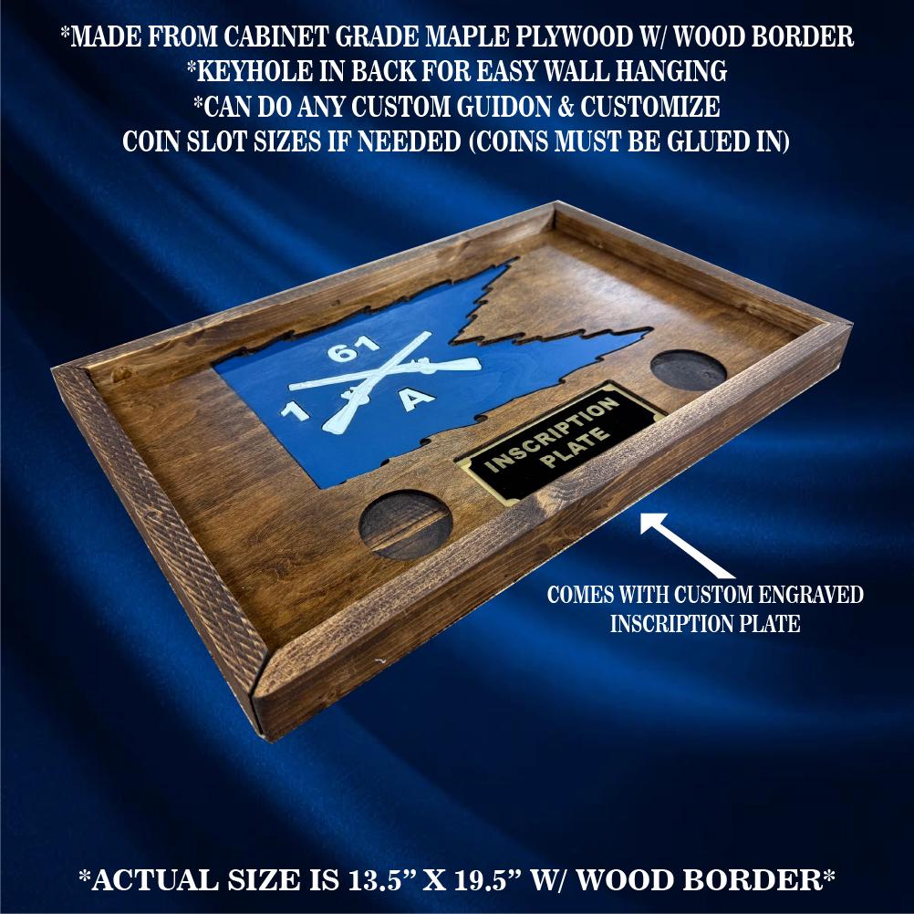 Custom Guidon Plaque: Wood Guidon Replica Military Award - Etsy
