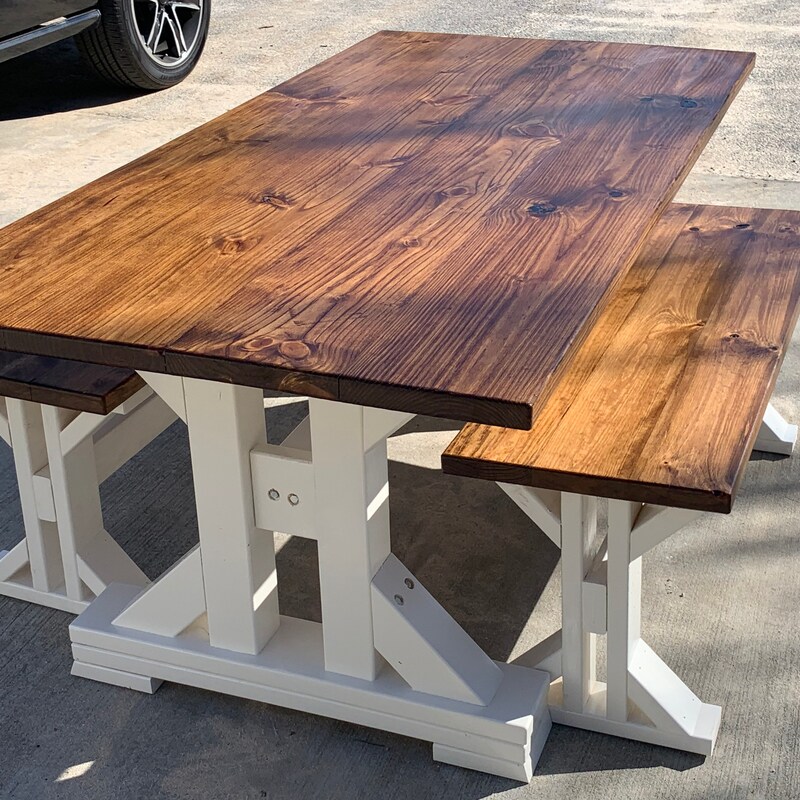 Farmhouse Table - Etsy