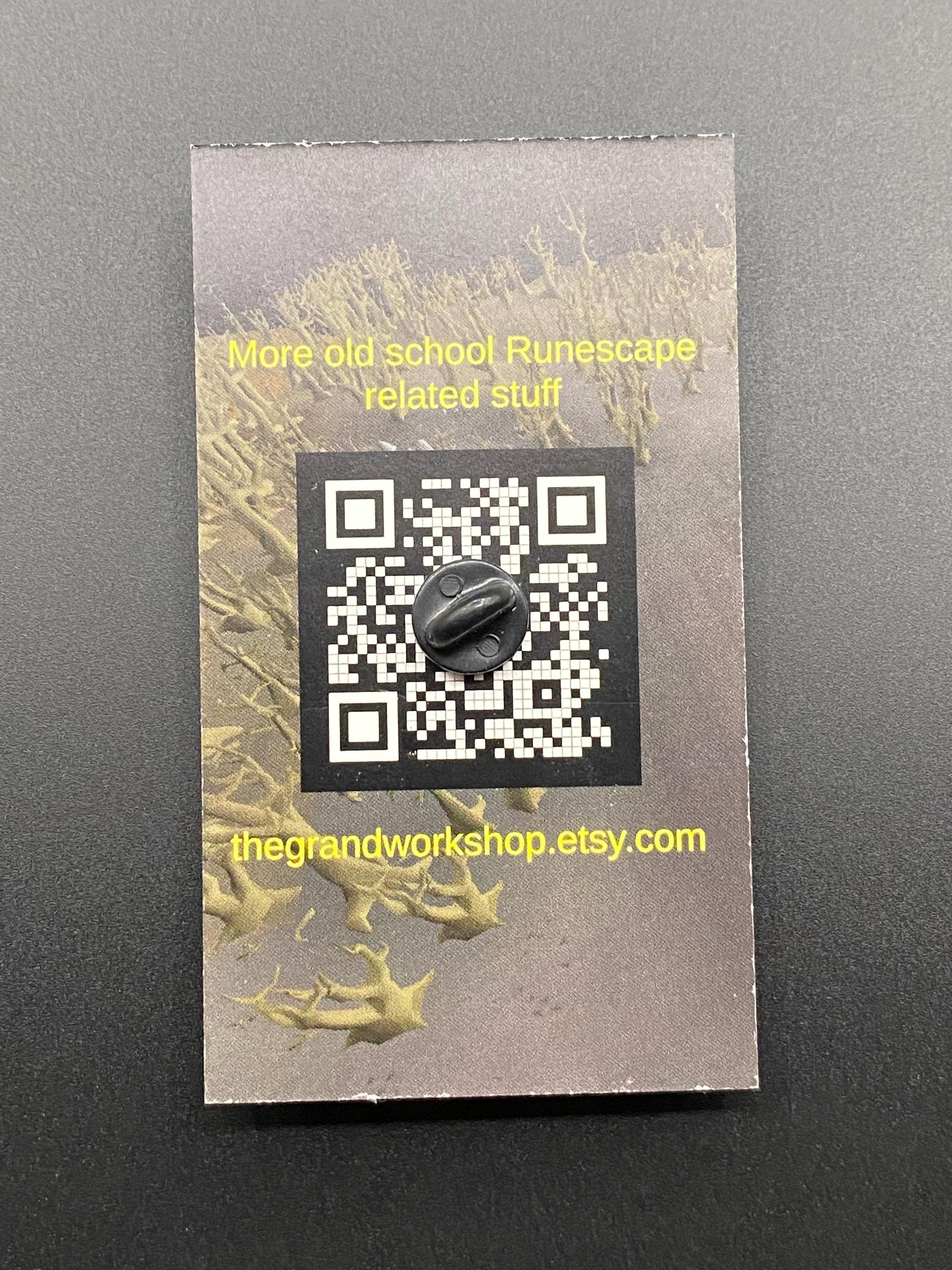 Skulled PK Icon Inspired Old School Runescape Pin - OSRS - Clothes ...