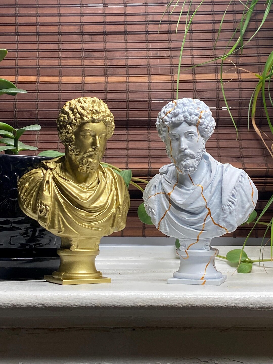 Marcus Aurelius Bust: Customizable Stone-like Statue - Etsy
