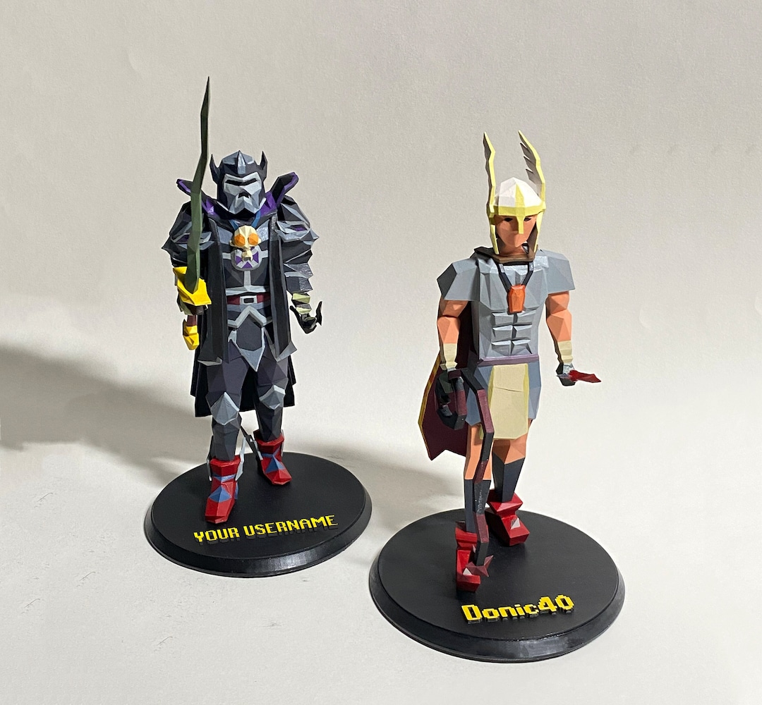 High Quality - Premium Osrs/runescape Hand-painted Figure Now 6in Tall ...