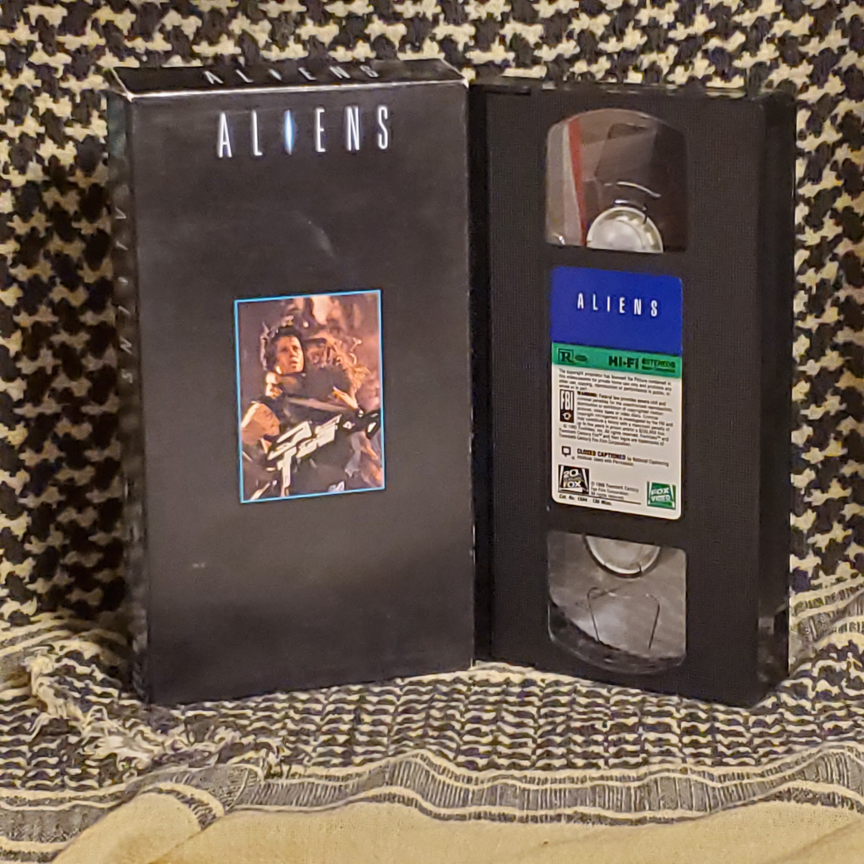 Aliens 1986 James Cameron Sigourney Weaver VHS | Etsy
