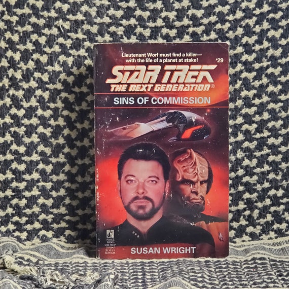 Star Trek the Next Generation 29: Sins of Commission by Susan | Etsy