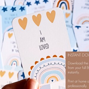 Children's Printable Positive Affirmation Cards | Set of 26 Kids ...