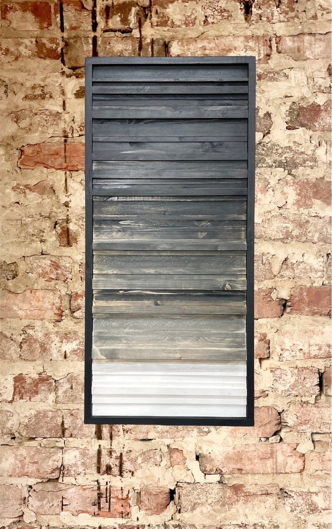 Rustic Electrical Panel Cover - Rustic Black Ombré Art Design- Custom ...