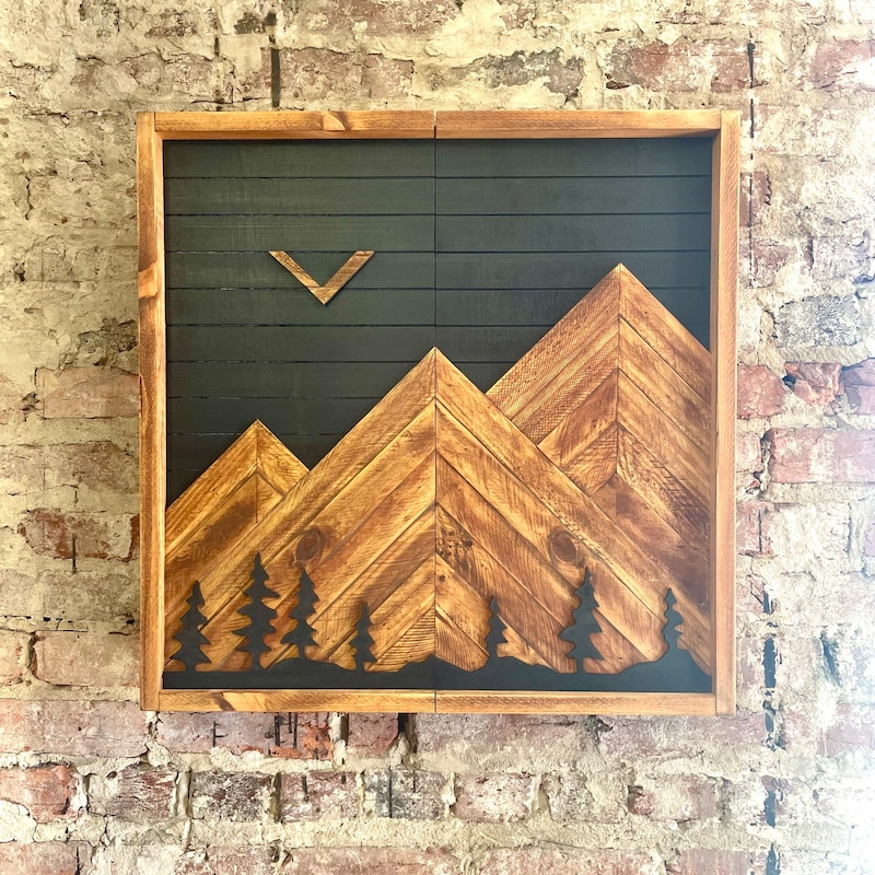 Wall Art Bar Cabinet - Etsy