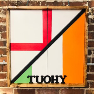 Rustic Dartboard Cabinet - Rustic Custom Flag - Rustic Cabinet - 24”x24 ...