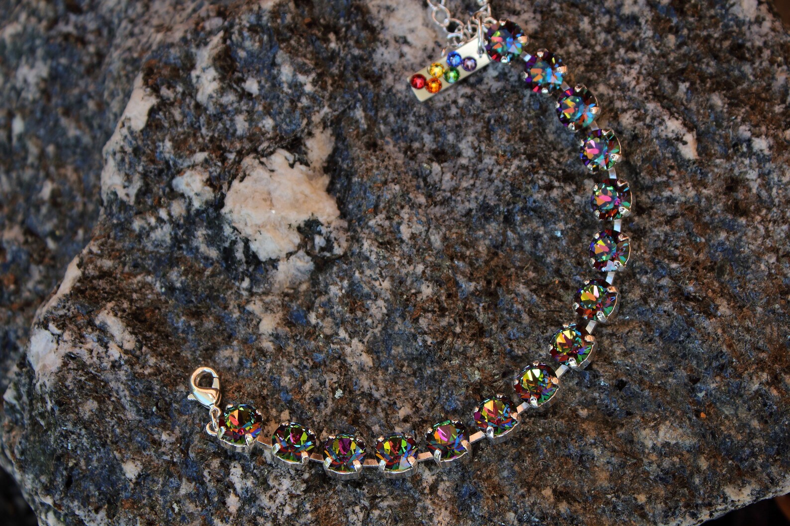 Lesbian Jewelry, Swarovski Bracelet, LGBT Jewelry, Rhinestone Bracelet ...