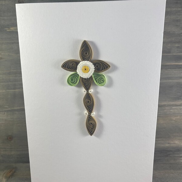 Quilled Sympathy Card - Etsy