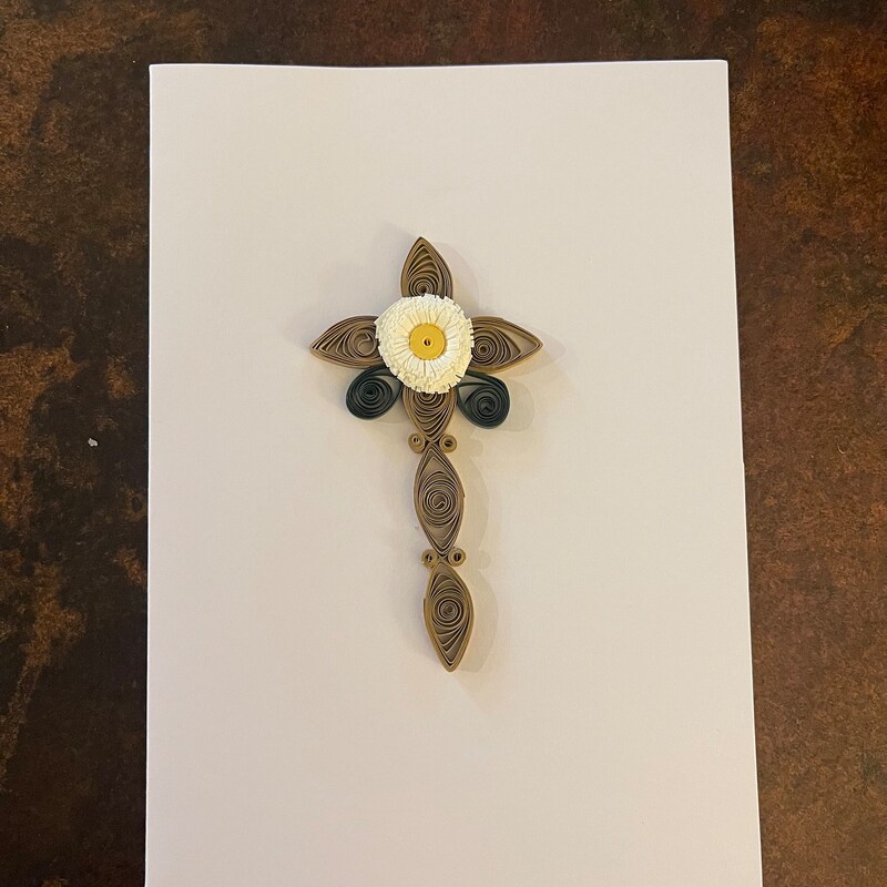 Quilled Cross - Etsy