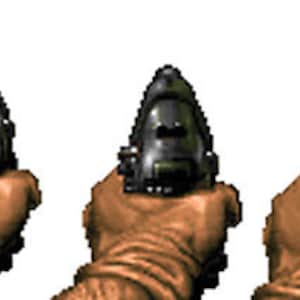 DOOM Classic Pistol 1:1 Scale for 3D PRINT DIGITAL - Etsy