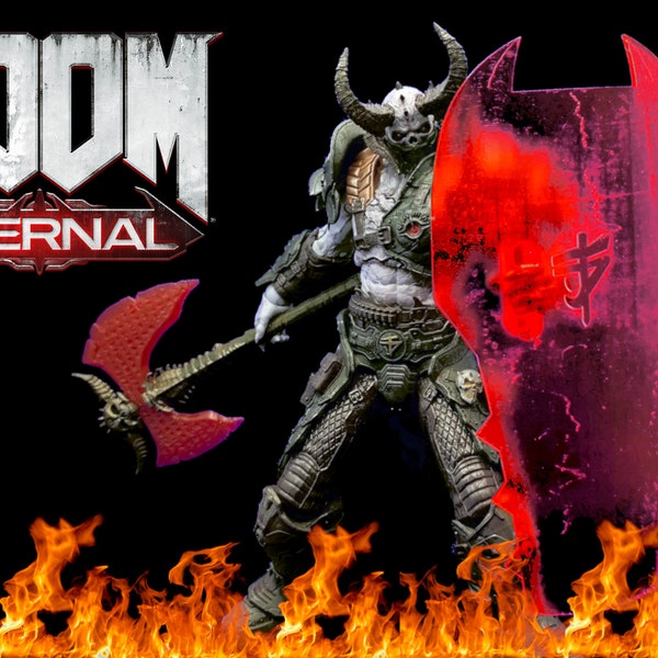 Doom Dark Ages Figure - Etsy UK