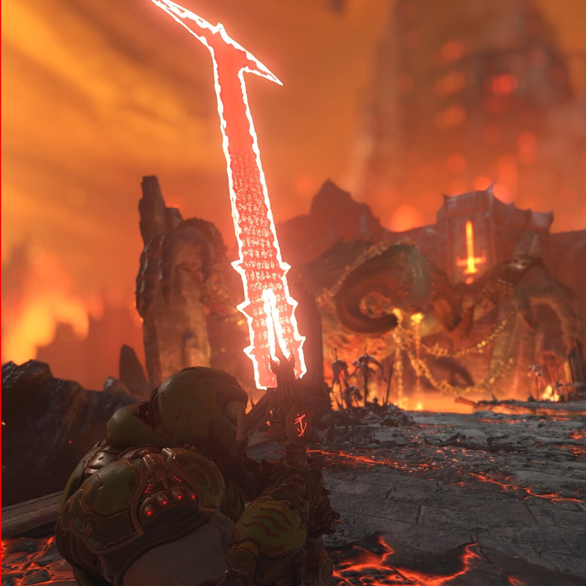 Doom Eternal Crucible Sword for Mcfarlane Doom Slayer Figure - Etsy