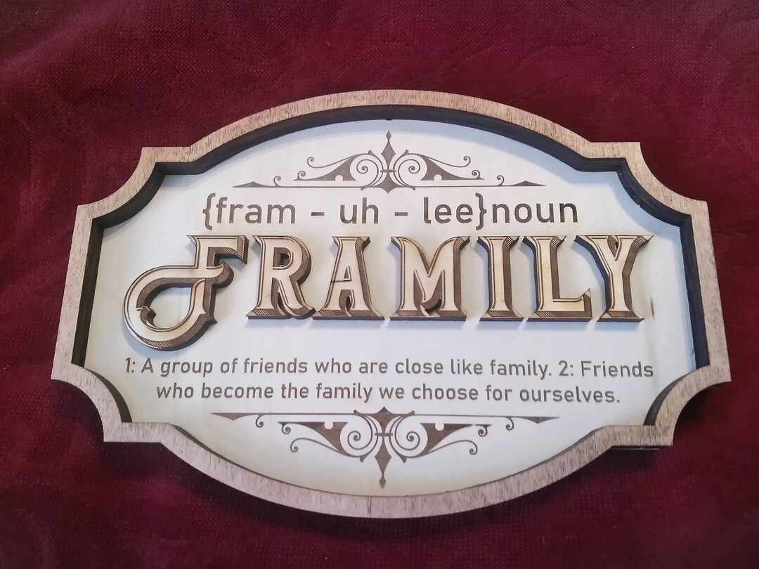 Digital Files for Framily Sign - Etsy