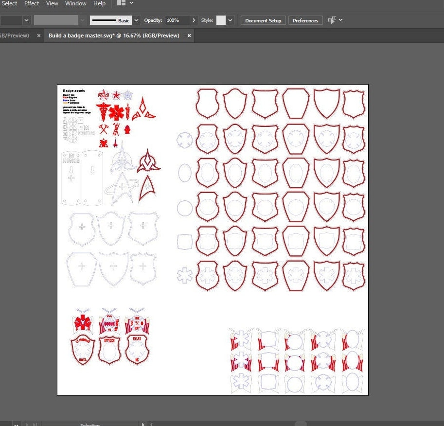 Digital Files for Build a Badge Workshop Asset Kit - Etsy