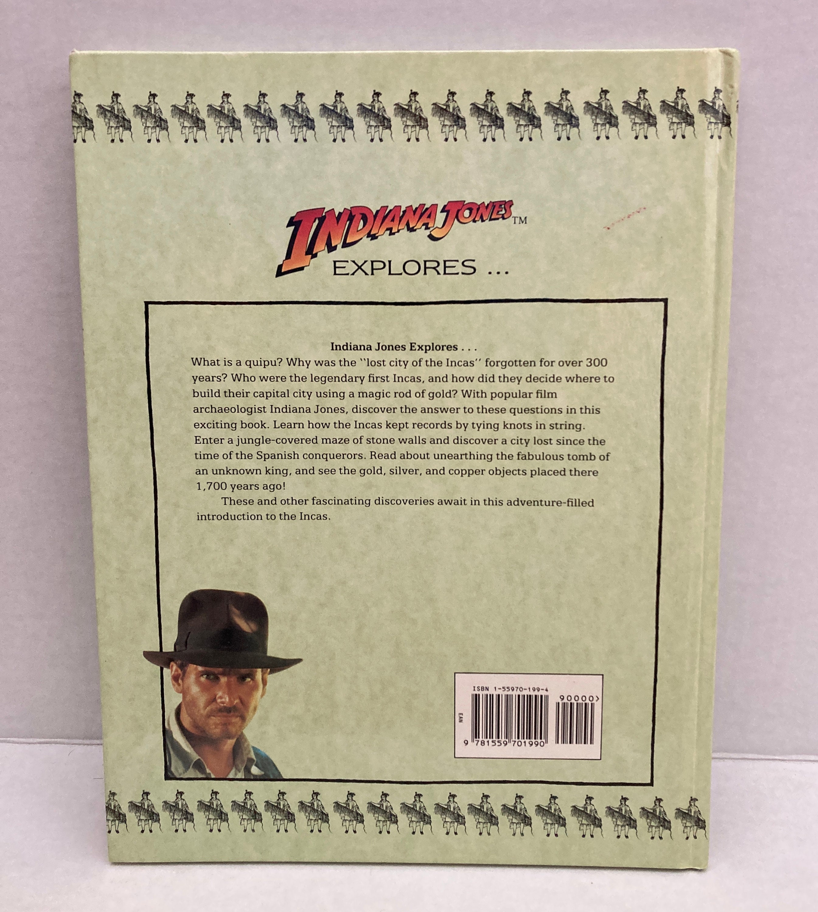 1991 indiana Jones Explores... Ancient Egypt AND the Incas by James ...