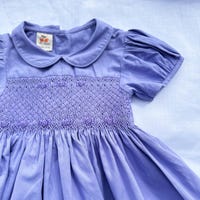 Girls Hand Smocked Dress, Vintage Style Girls Dress, Baby Girl Dress ...