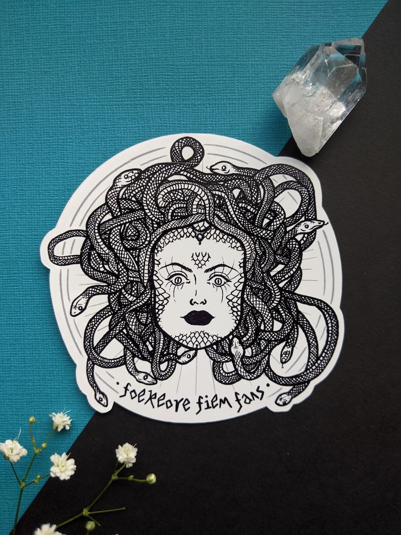 Medusa Sticker - Folklore Film Fans - Etsy UK