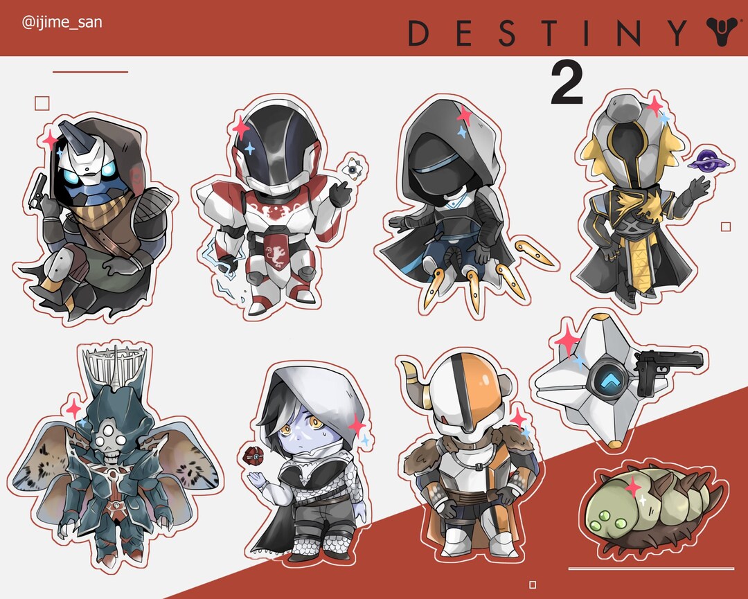DESTINY 2 | Acrylic Keychain Charms - Etsy