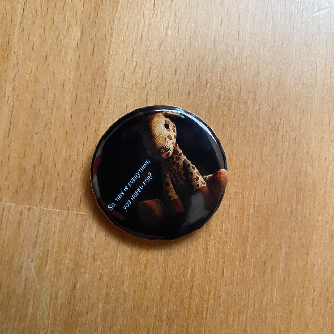 Pin Badge Giraffe Design the Last of Us Inspired Life Goes on - Etsy
