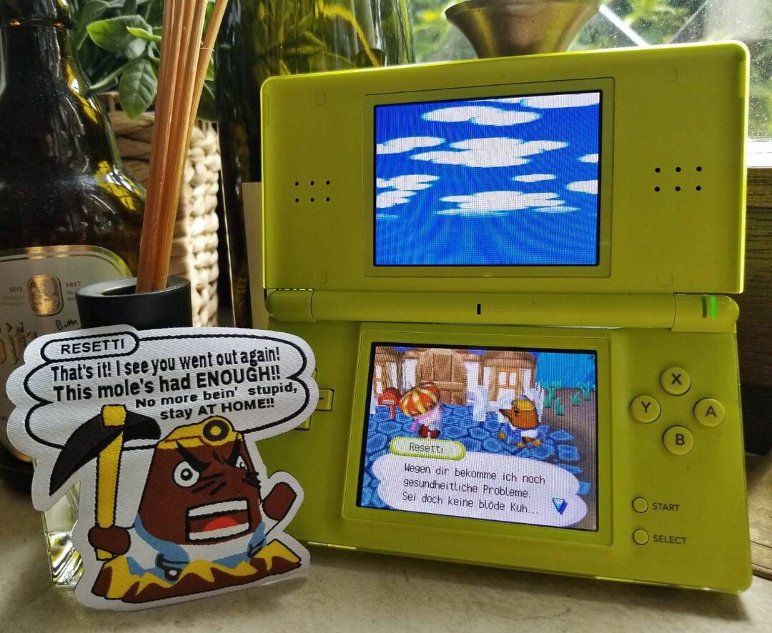 Animal Crossing Resetti Inspired Patch Iron on Woven Patch - Etsy