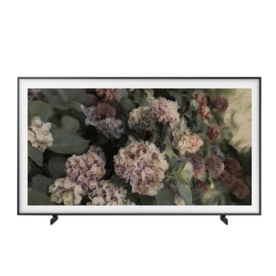 Samsung Frame TV Art Download of Painting Inspired Florals - Etsy