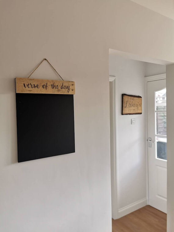 Verse of the Day Week Month or Year Chalk Board Christian - Etsy