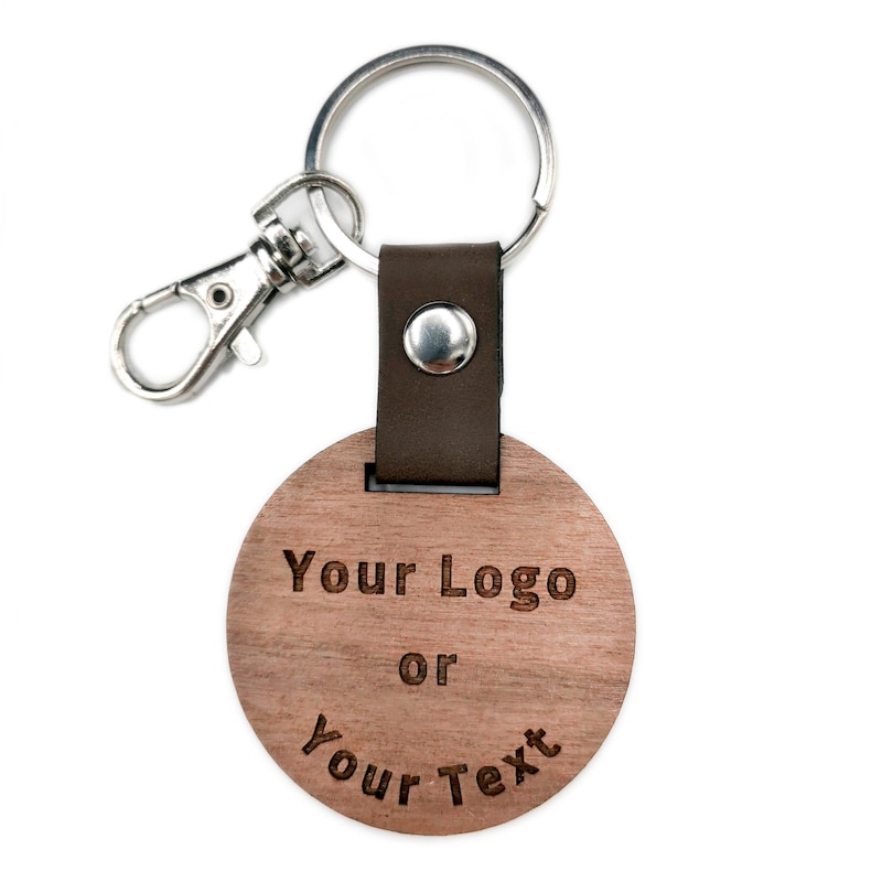 Wooden Key Ring - Etsy