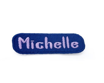 Personalised Embroidered Name Patch / Badge Made to Order | Etsy