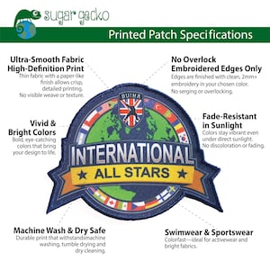 Your Logo, Printed Patch, Custom Embroidered Patch, the Dye Printing Fabric Patches - Etsy