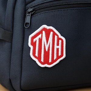 Personalised Embroidered Monogram Patch - Etsy