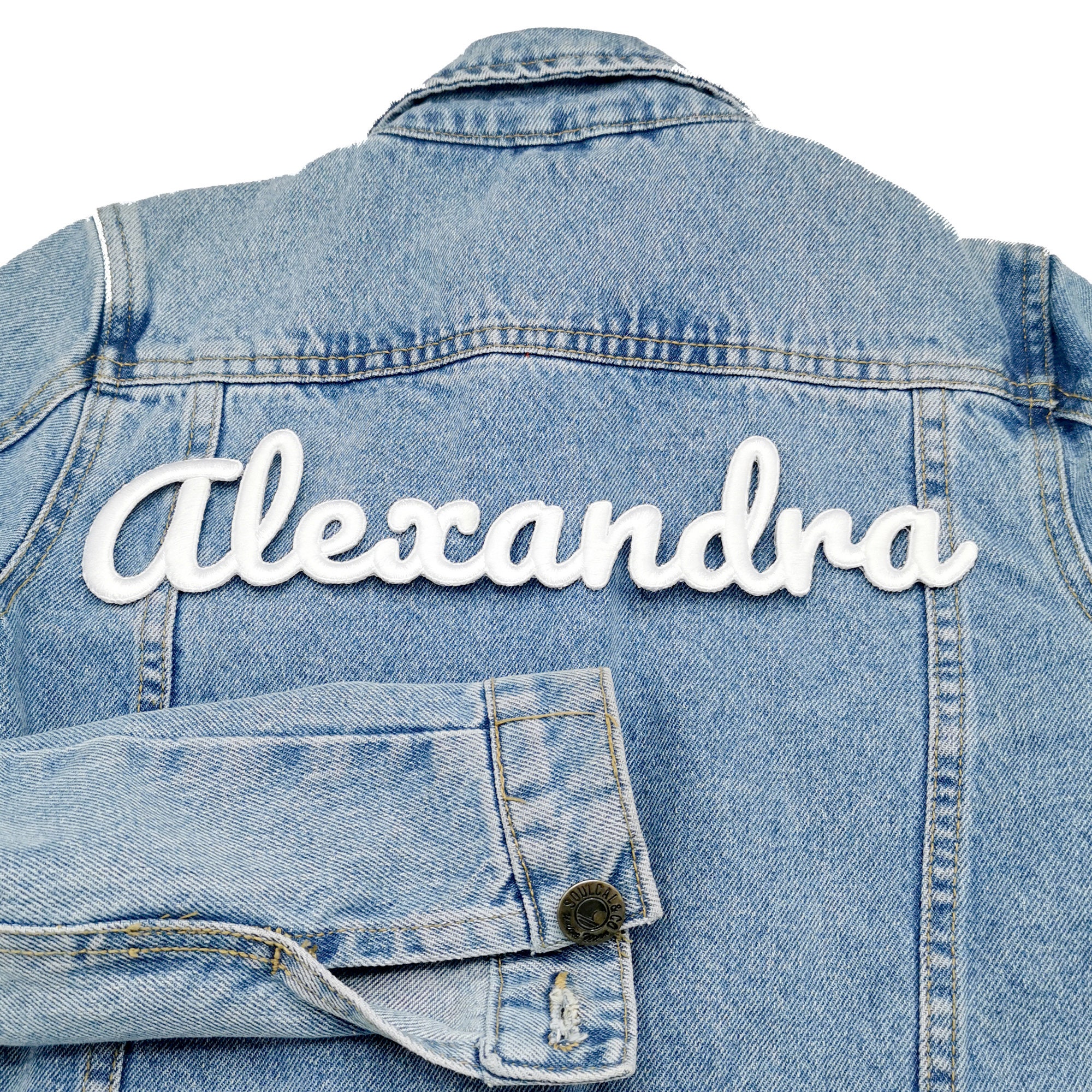 Name Patch 3D Name Patch Single Name Patch Name Applique - Etsy UK