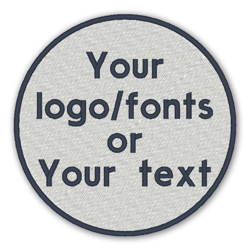 Personalized Logo Embroidery Patch - Etsy