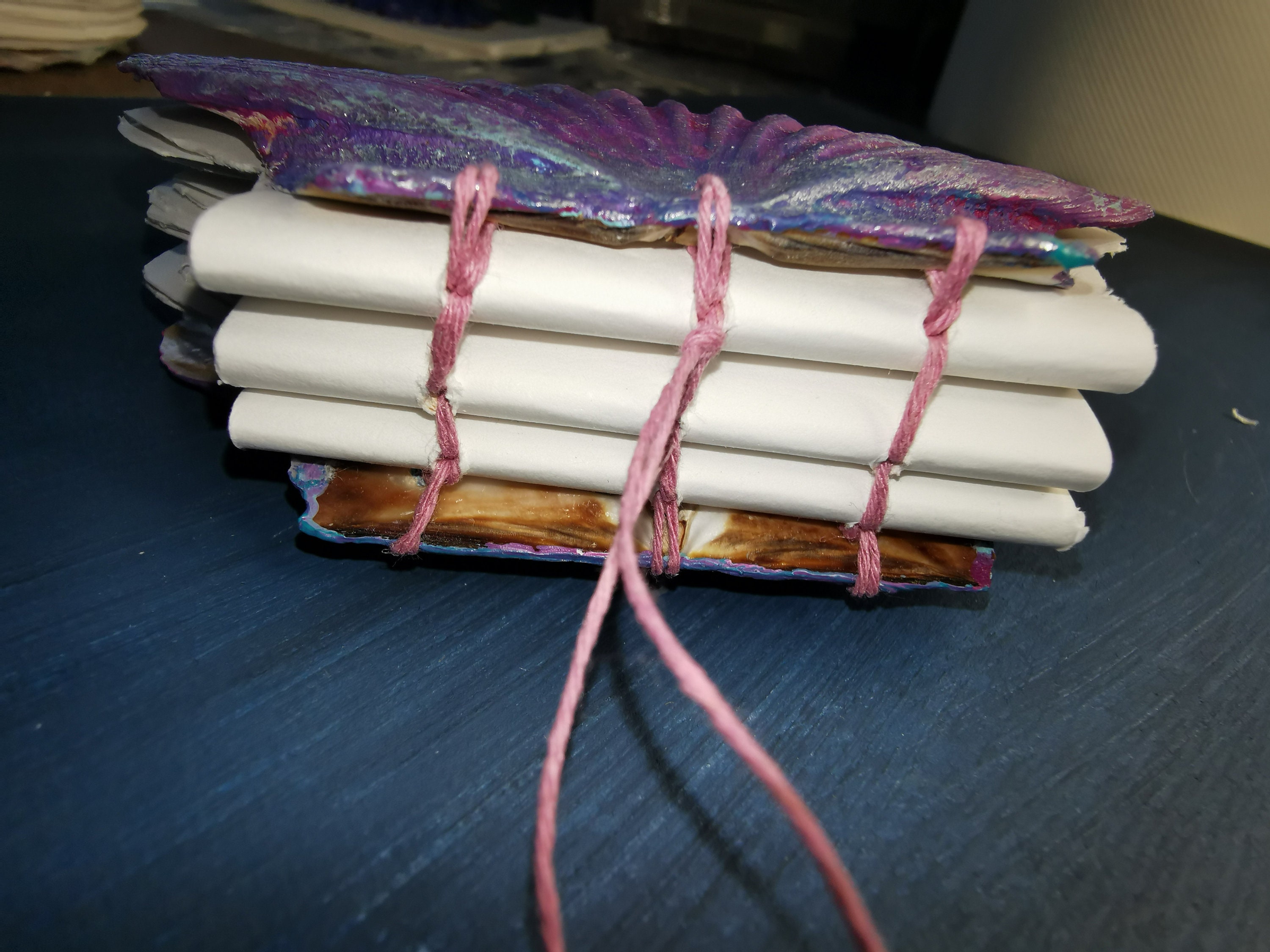 Scallop Shell Notebook - Etsy