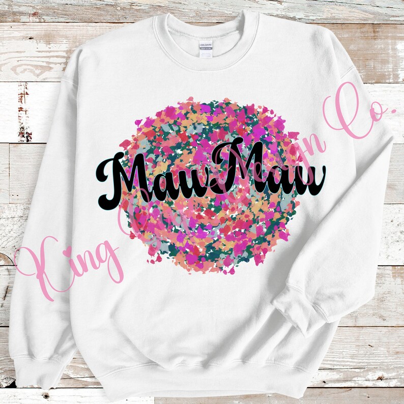 Mawmaw Sublimation Design for Grandmother Called Mawmaw Tumbler Design ...