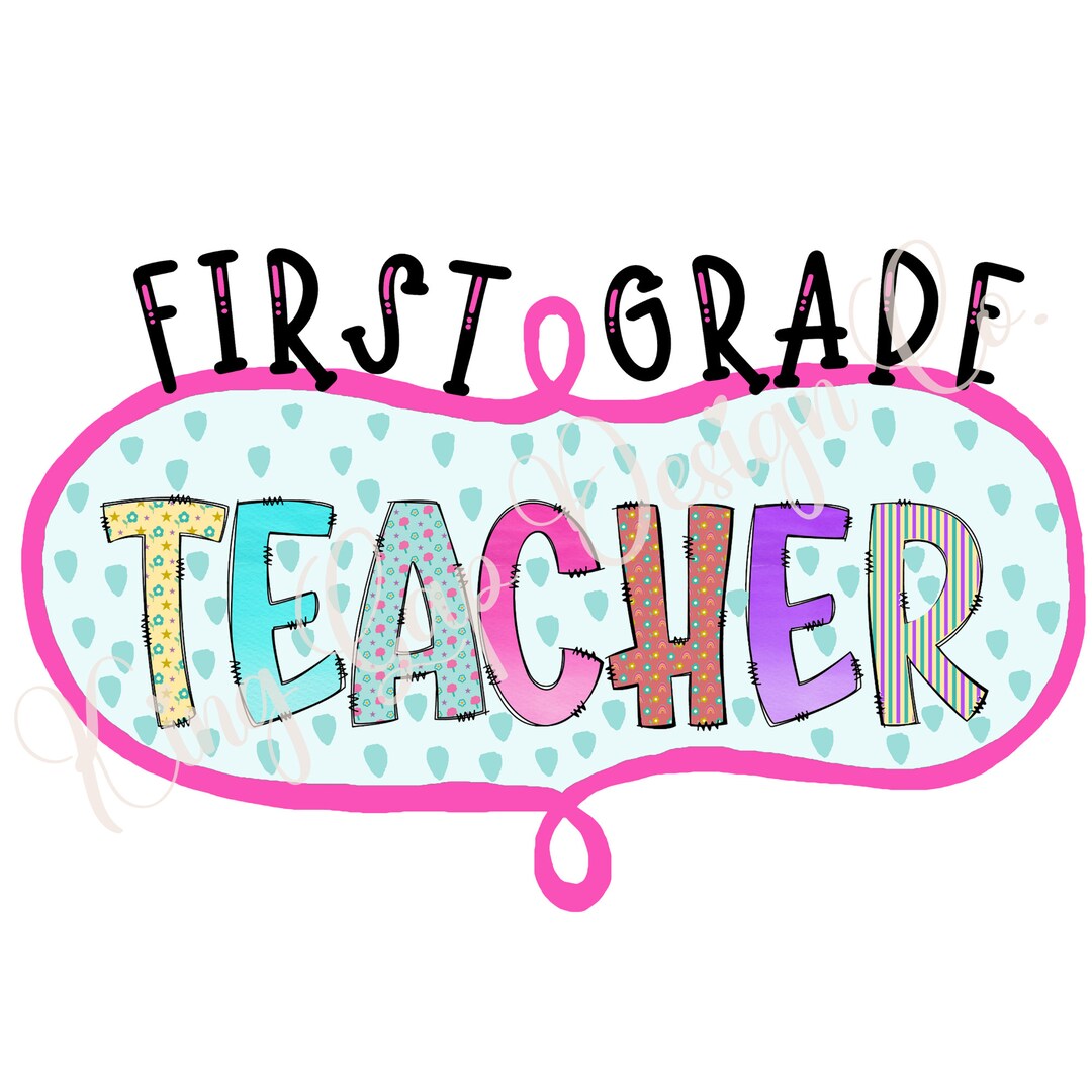 Cute Shirt for First Grade Teacher Appreciation Gift for First Grade ...