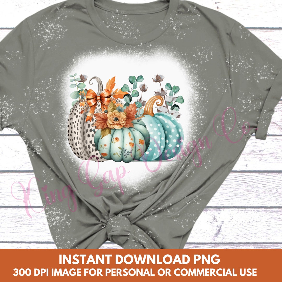 Cute Fall Shirt for Her Fall T-shirt PNG for Sublimation Digital Design ...