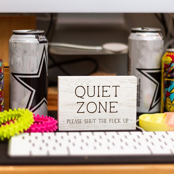Quiet Zone Signs - Etsy
