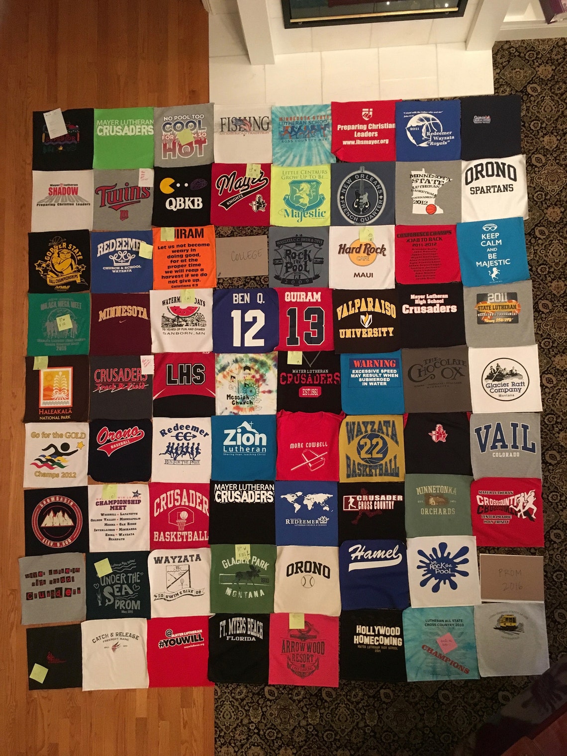 Custom T Shirt Quilt - Etsy