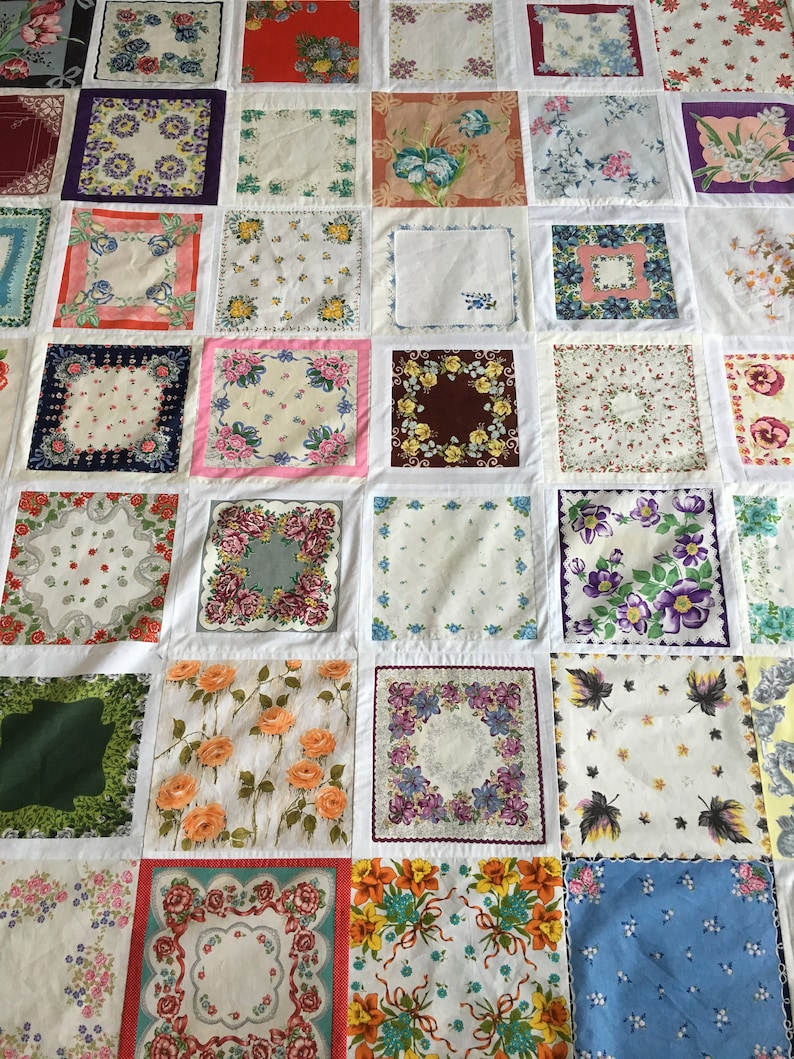 Hankie Quilts & More! - Etsy
