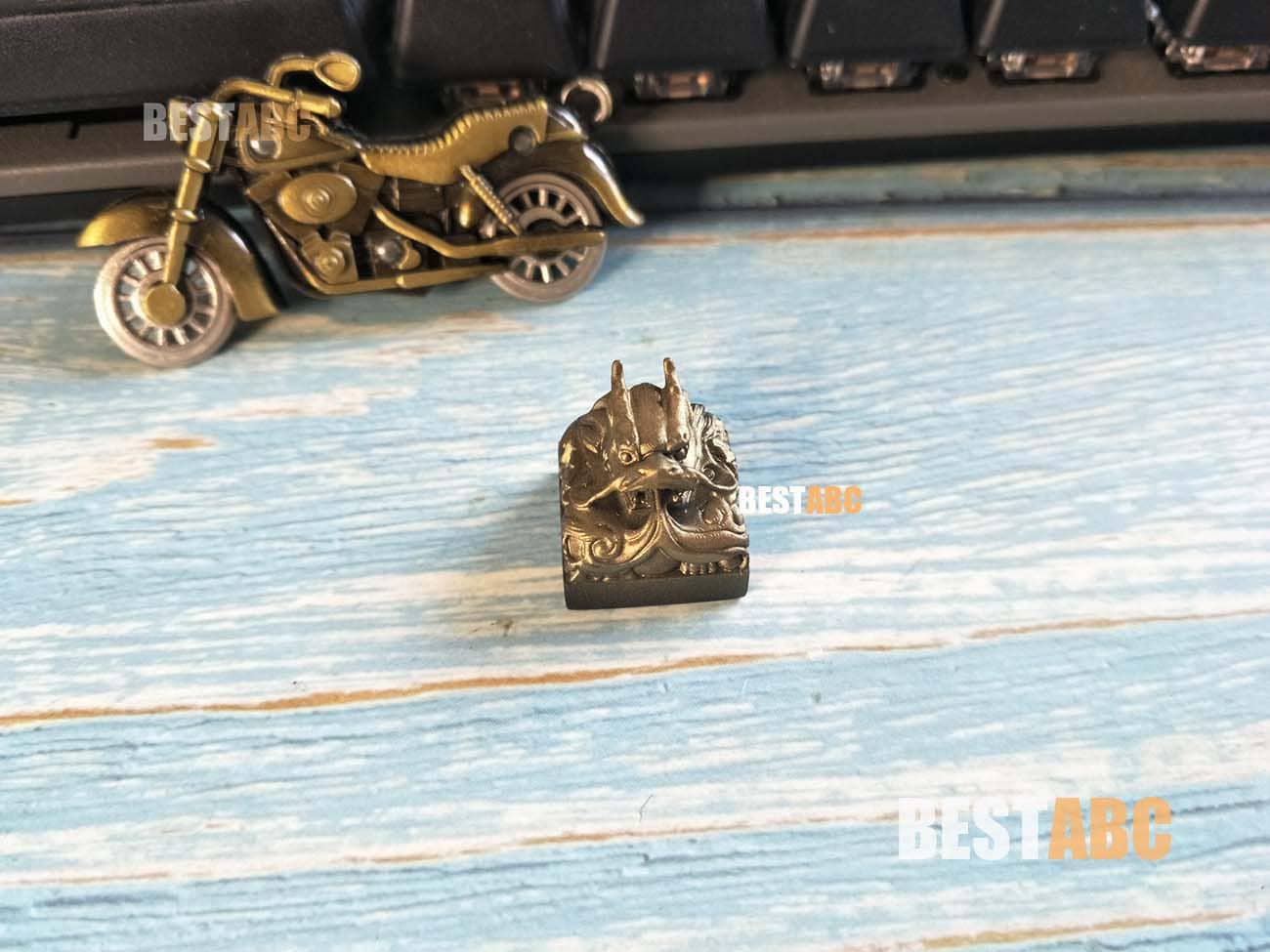 Golden Dragon Keycaps,anime Keycap,cool Artisan Keycaps for Mechanical ...