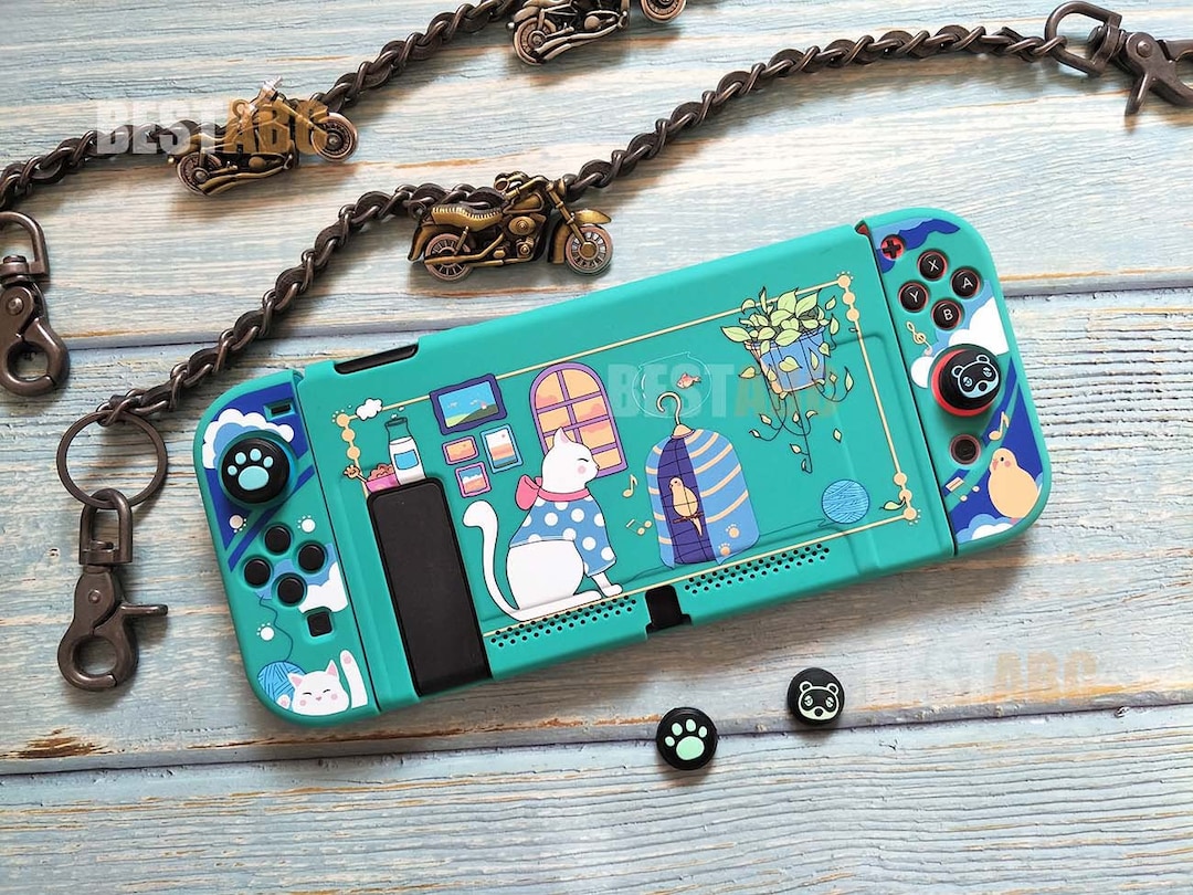 Dockable Nintendo Switch Case,kitten Cat Hard Protective Case for ...