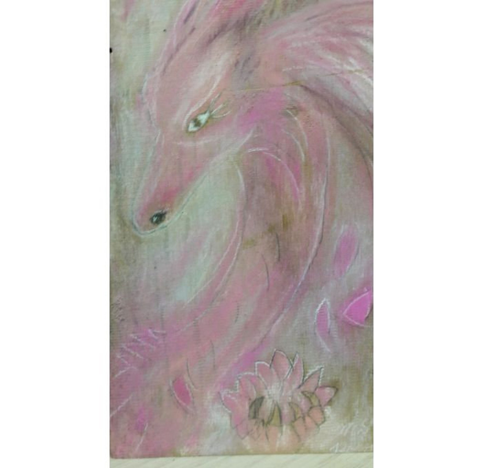 Dragon, Dragon of Love, Dragon Energy, Dragon Pink, - Etsy